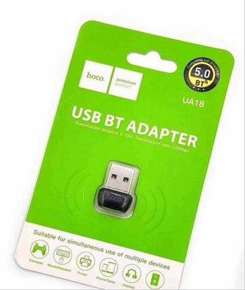 Bluetooth адаптер hoco UA18 BT5.0 3.0Mbps