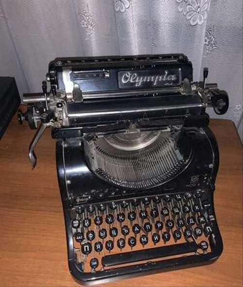 Пишущая машинка olimpia MOD 8