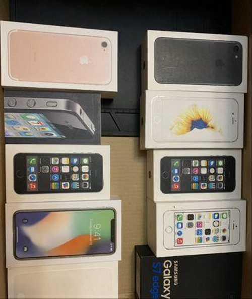 Коробки от iPhone