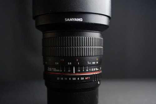 Объектив Samyang 10mm f2.8 MFT Micro 4\3
