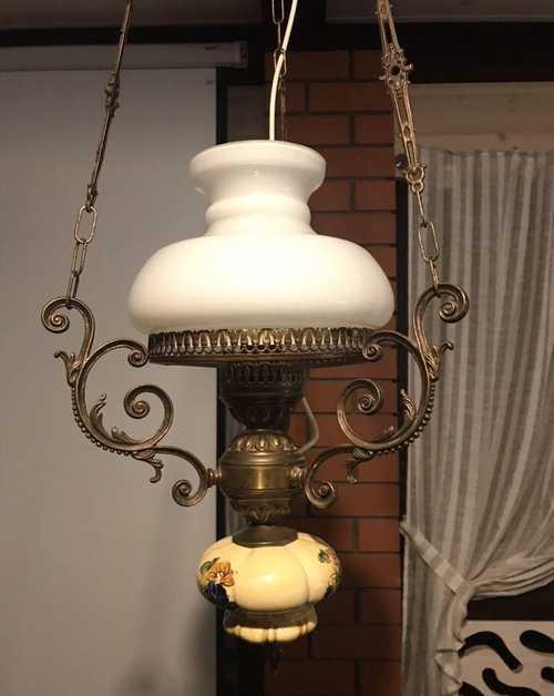Старинная Лампа из Германии