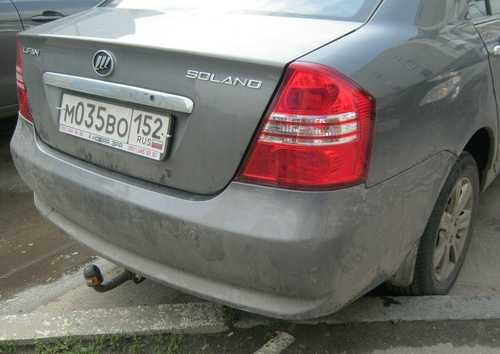Фаркопы тсу Lifan Solano (2008)