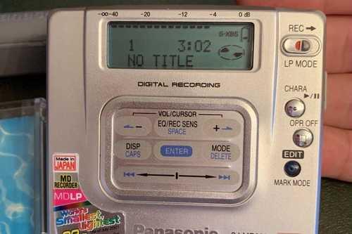 MiniDisk MD Плеер (рекордер) Panasonic SJ-MR220