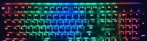 Игровая механическая клавиатура с RGB подсветкой