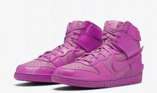 Кроссовки ambush x Nike Dunk High Active Fuchsia