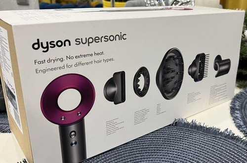 Фен для волос Dyson Supersonic HD07, серый