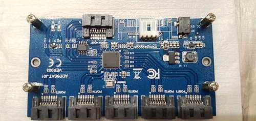 Контроллер, мультипликатор SATA (от 1 до 5-ти)