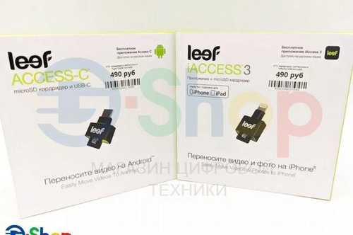 Leef Access microSD картридер для Android/iPhone