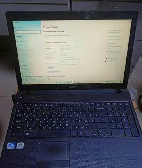 15.6" Ноутбук Acer aspire 5336