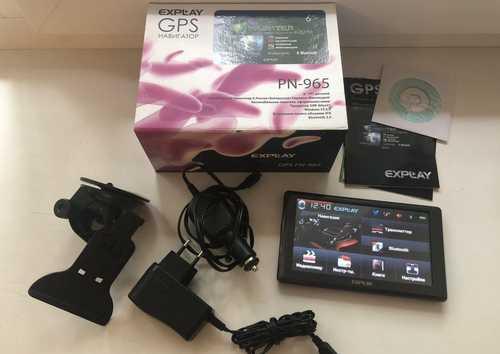 Навигатор Explay PN-965 отличное состояние
