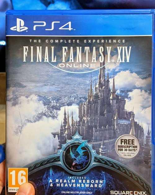 Final Fantasy XIV Online complete experience ps4