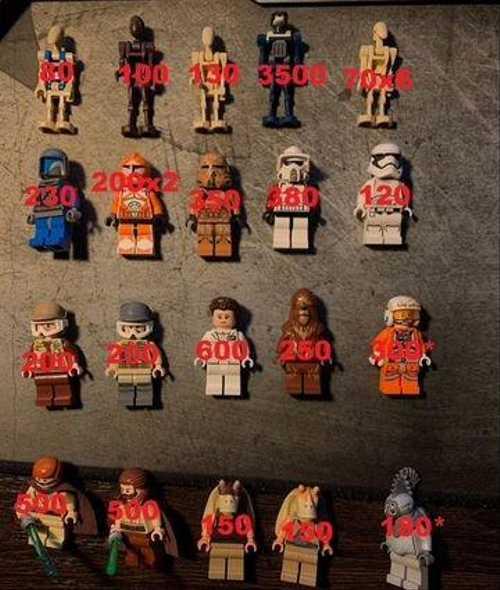 Лего минифигурки Star Wars, Ninjago, Harry Potter