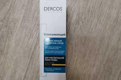 Vichy dercos ultra calmante успокаивающий шампунь