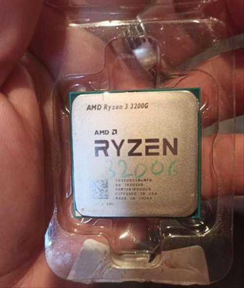 Процессор amd ryzen3 3200G