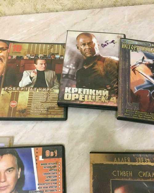 DVD диски фильмы 16шт