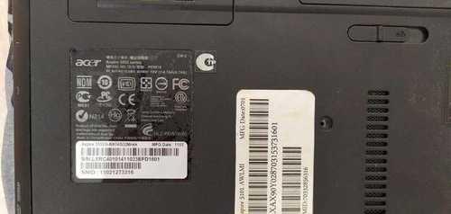 Ноутбук Acer aspire 5552g на запчасти или под восс