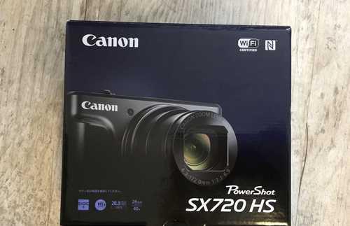 Новый Canon PowerShot SX720 HS Black
