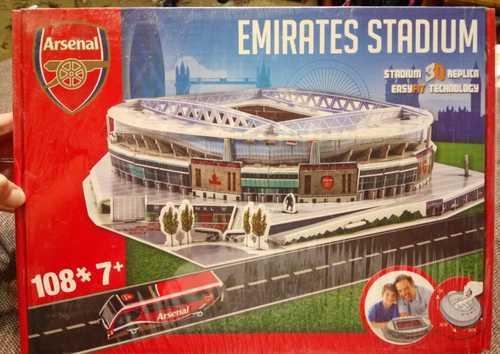 Зd пазл emirates stadium (фк Арсенал)