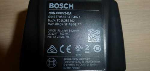 IP-видеокамера Bosch NBN-80052-BA