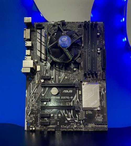 Комплект asus Z270-P+Celeron g3900