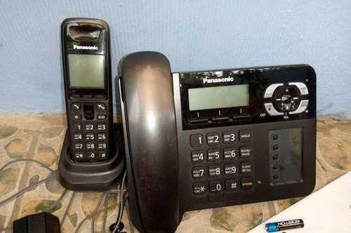 Проводной Телефон с Радио Трубкой Panasonic