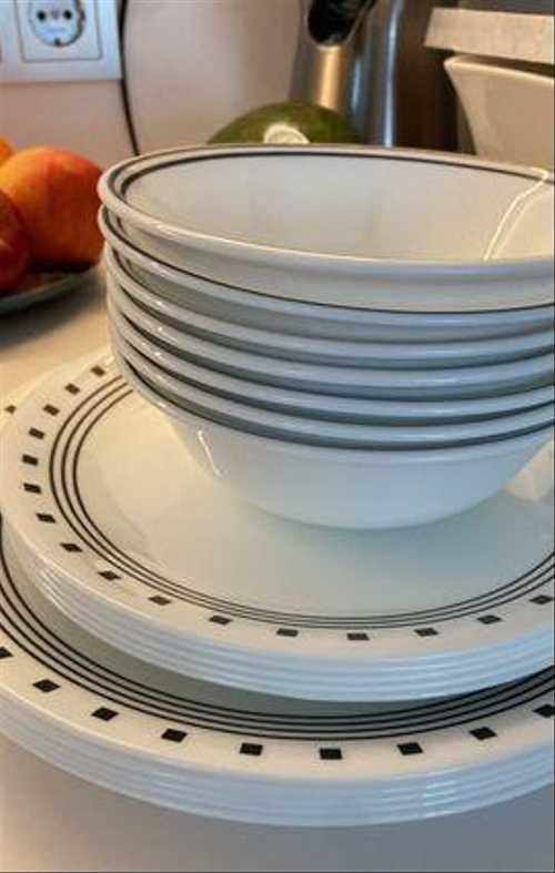 Набор столовой посуды, сервиз Corelle