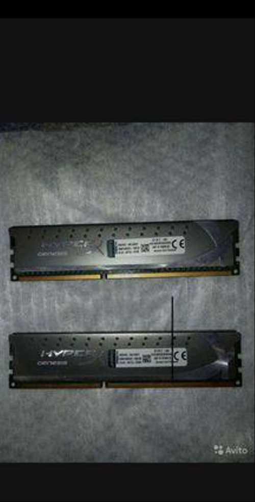 Оперативная память Kingston Hyper X (2x) 8gb