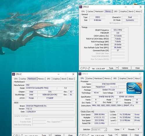 Xeon e5450 s775 Core 2 quad Q9650