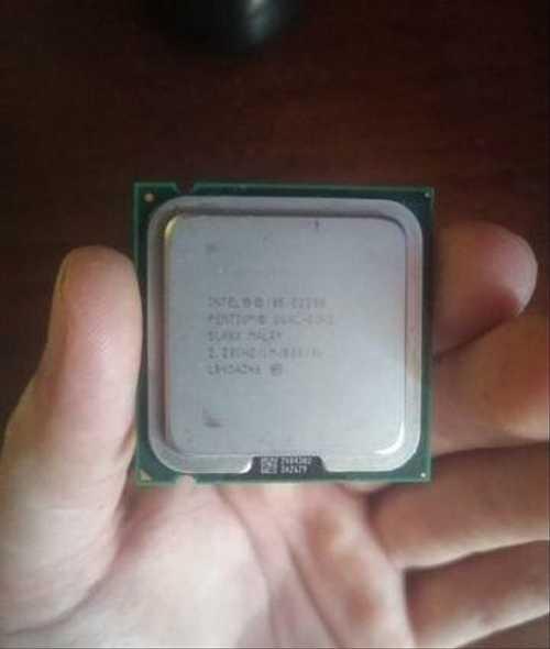 Процессор Pentium Dual Core E2200