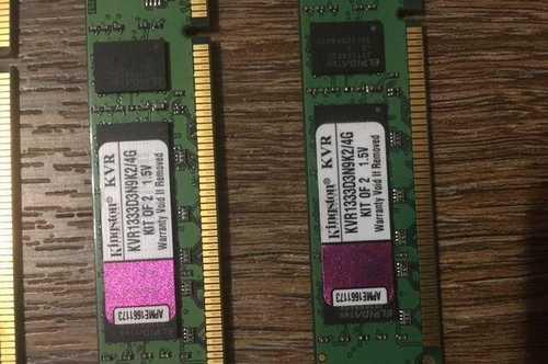 DDR3- 6 гб 3х2