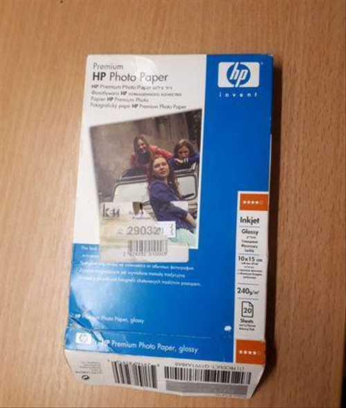 Фотобумага Premium HP Photo Paper 10x15