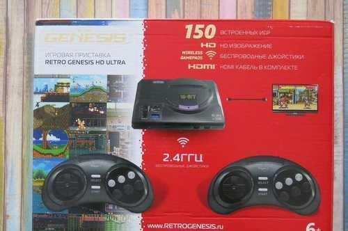 Sega HD Ultra 150 игр, беспроводные геймпады