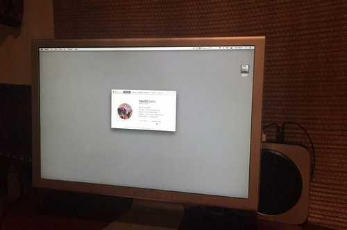 Монитор Apple Cinema Display 23” 1920x1200, Mac mi