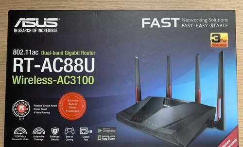 Asus RT-AC88U AiMesh Роутер WiFi