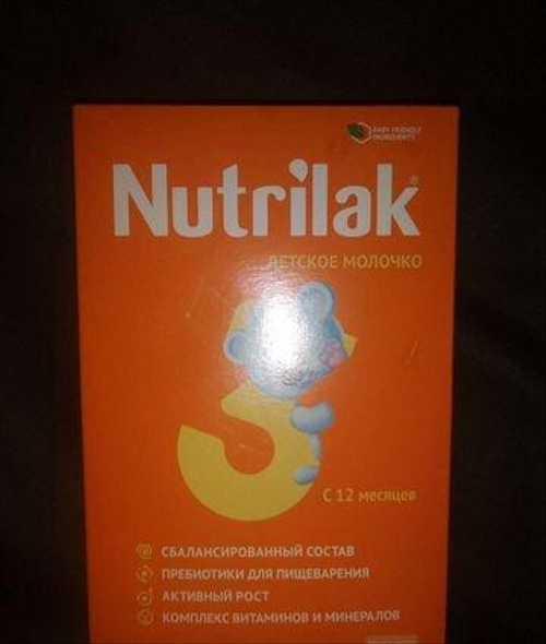 Nutrilak детское молочко