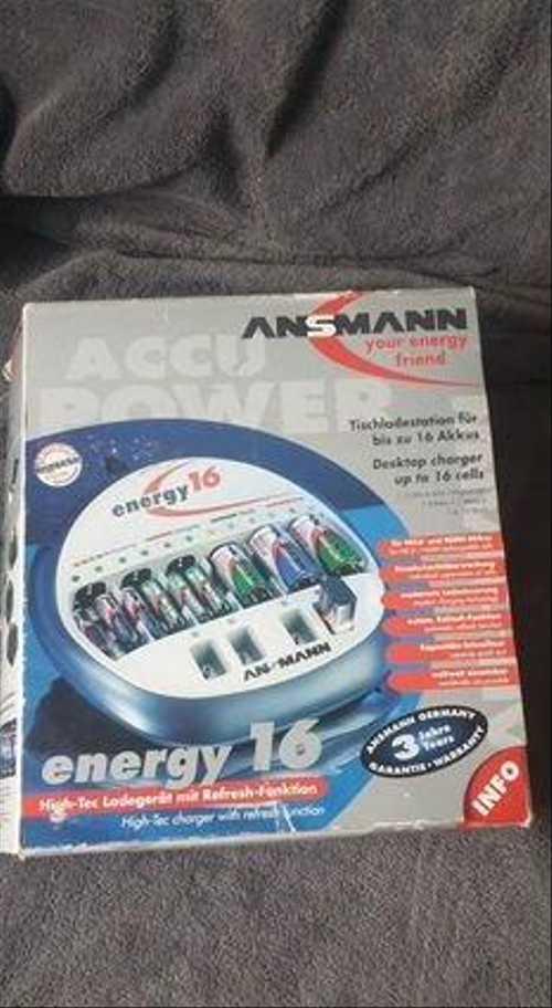 Зарядное устройство Ansmann Energy 16