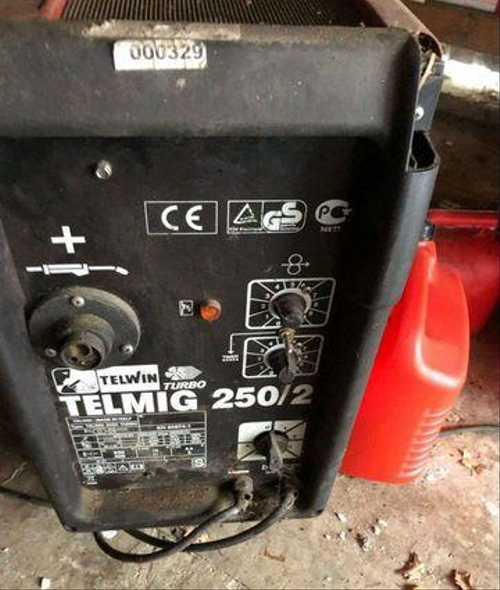 Telwin telmig 250/2 turbo