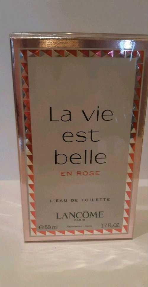 Туалетная вода lancome la vie est belle en rose но