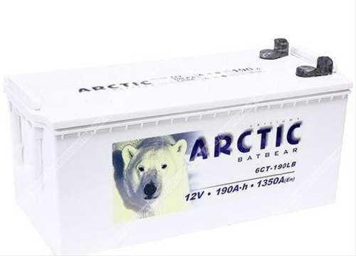 190Ач аккумулятор 12V 6CT-190 Bat Bear Arctic 1350