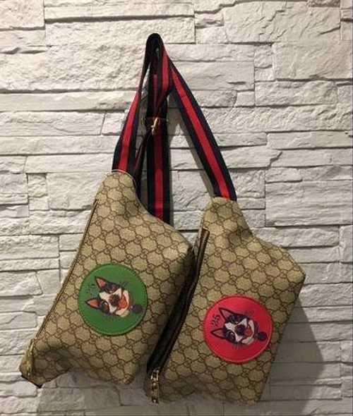 Сумка на пояс Gucci