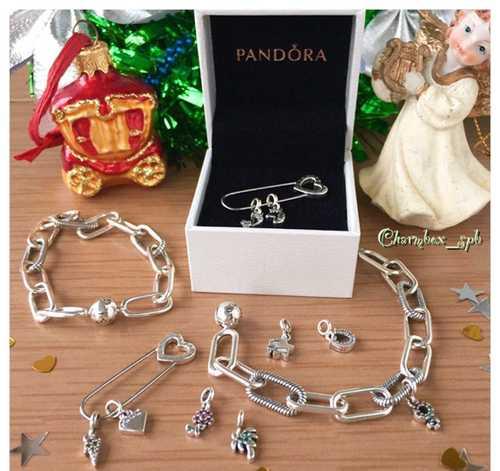 Pandora me браслет булавка подвески