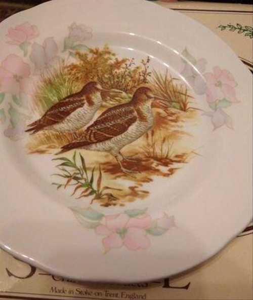 Декоративные тарелки. Птицы: утки и бекасы