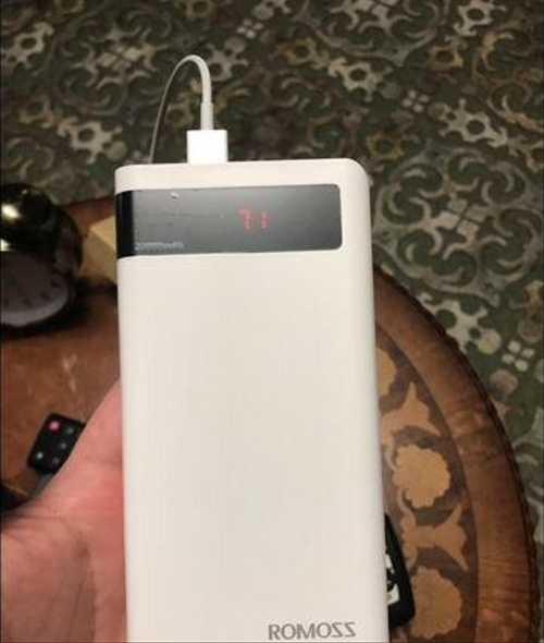 Внешний аккумулятор Romoss 20000 Power Bank