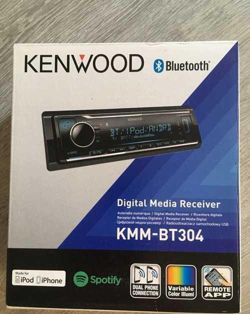 Магнитофон kenwood KMM-BT 304