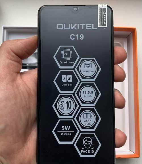 Oukitel C19 2/16GB Black