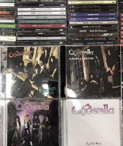 Музыкальные cd диски Cinderella