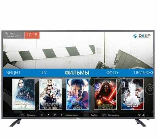 Smart TV Android FullHD Телевизор dexp F32D8000C