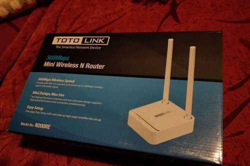 Wifi роутер toto link n200re