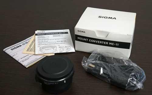 Конвертер Sigma MC-11 (Canon-Sony) / в идеале