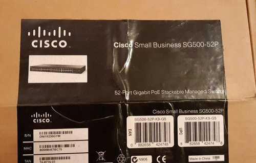Коммутатор Cisco SG500-52P
